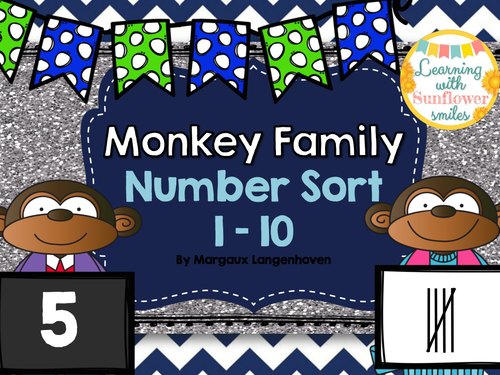 Number Sort 1 - 10 | Teaching Resources