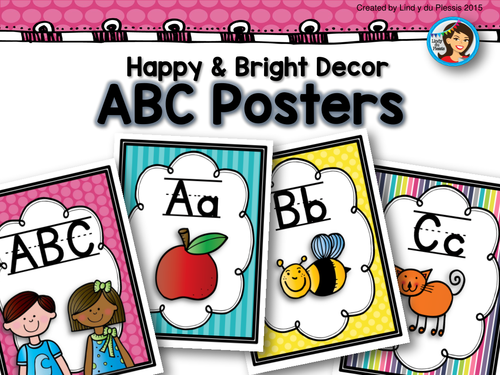 Alphabet Posters | Teaching Resources