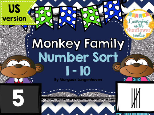 Number Sort 1 - 10 | Teaching Resources