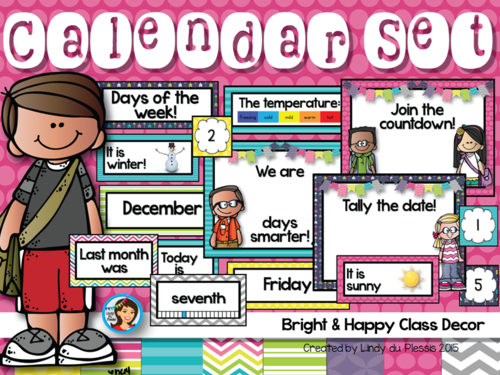 Calendar Classroom Decor | Teaching Resources