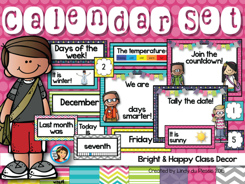 Calendar Classroom Decor | Teaching Resources