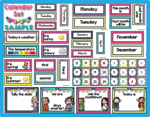 Calendar Classroom Decor | Teaching Resources