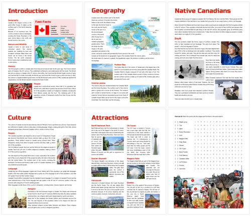 Canada (country study) | Teaching Resources