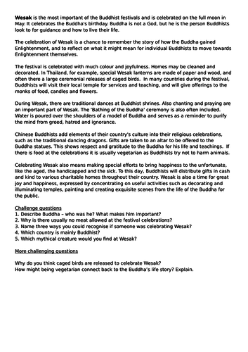 Religious Festivals Unit | Teaching Resources