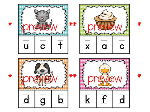 Initial Sound Clip Cards (Alphabet) | Teaching Resources