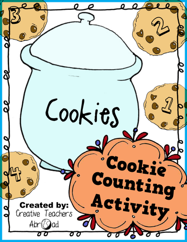 Cookie Counting Activity - Printable | Teaching Resources