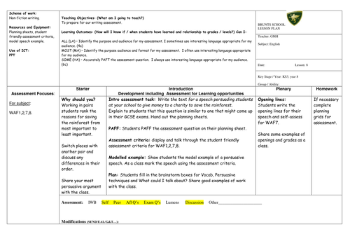 Non Fiction Texts Scheme of Work (20 Lessons) KS3 | Teaching Resources