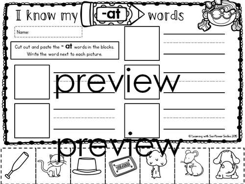 CVC Short A Flip Booklet and Worksheets | Teaching Resources