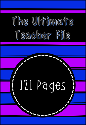 The Ultimate Teacher File | Teaching Resources