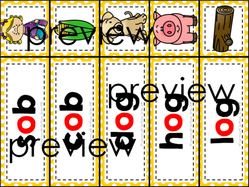 CVC Short O Flip Booklet and Worksheets | Teaching Resources