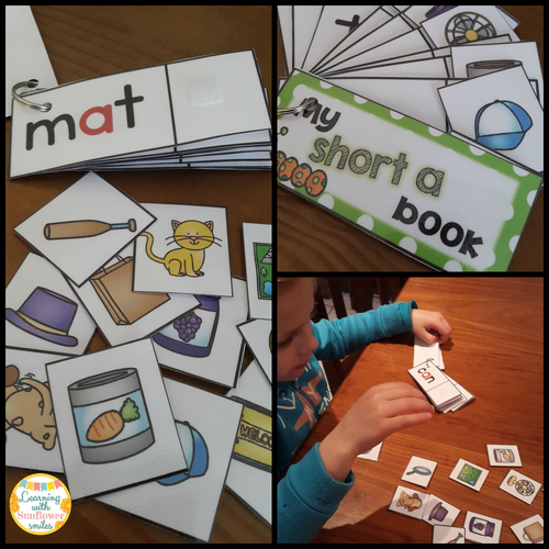 CVC Short U Flip Booklet and Worksheets | Teaching Resources