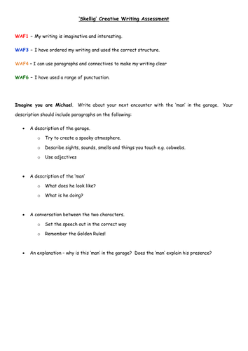 "Skellig" By David Almond Complete Scheme of Work KS3 | Teaching Resources