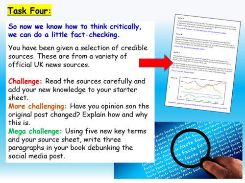 Fake news + Critical Thinking | Teaching Resources