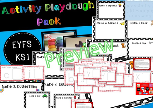 Activity Playdough Pack (EYFS/KS1) | Teaching Resources
