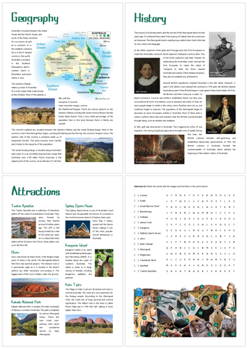 Australia (country study) | Teaching Resources