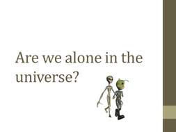 Drake Equation and Goldilocks Zone GCSE Astronomy | Teaching Resources