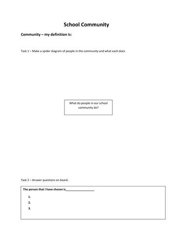 Community | Teaching Resources