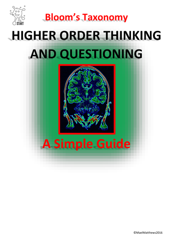 Higher Order Question and Answer Resources | Teaching Resources