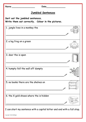 Reading Comprehension, Text, Sentence /Word/Grammar & Presentations ...
