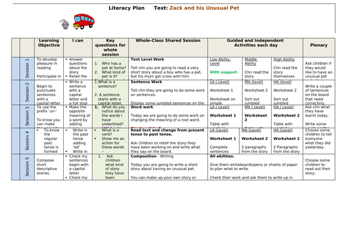 Reading Comprehension, Text, Sentence /Word/Grammar & Presentations ...