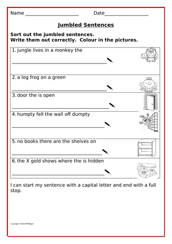 Reading Comprehension, Text, Sentence /Word/Grammar & Presentations ...