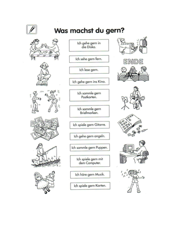 FREIZEIT | Teaching Resources