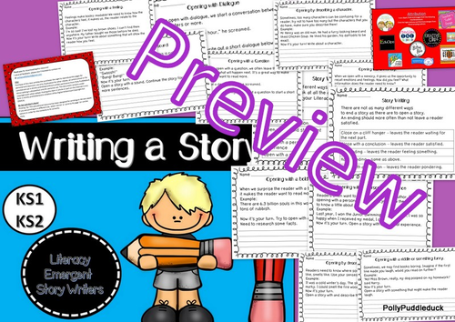 Writing a Story - (KS2/KS3) by Polly Puddleduck - UK Teaching Resources ...