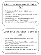 Using Paragraphs – Mr Stink | Teaching Resources