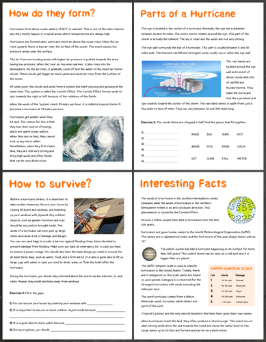 Hurricanes | Teaching Resources