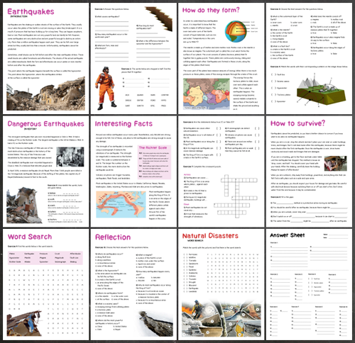 Earthquakes | Teaching Resources