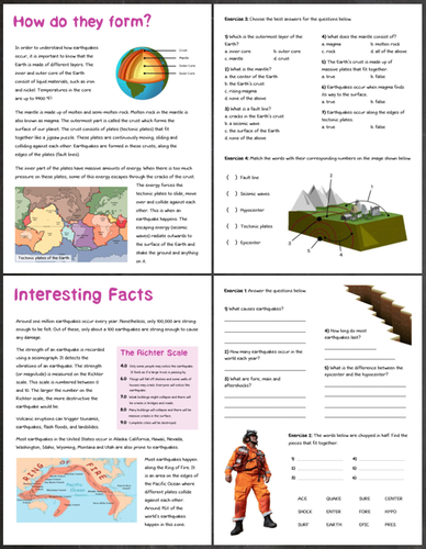 Earthquakes | Teaching Resources