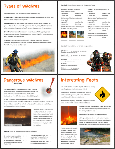 Wildfires | Teaching Resources