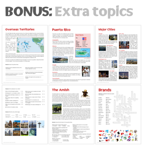 The United States (country study) | Teaching Resources