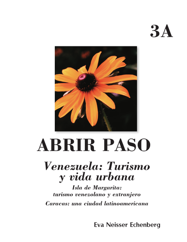 Caracas (1) Isla Margarita (2); tourism and urban growth - thematic ...