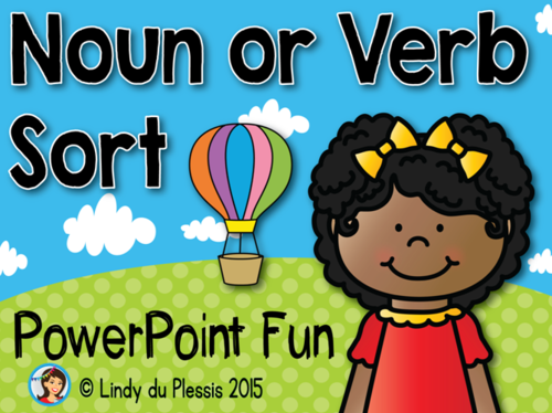 Nouns or Verbs PowerPoint Game | Teaching Resources