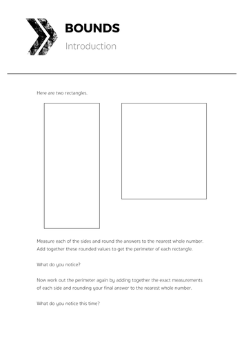 Bounds & Measurements - Complete Lesson | Teaching Resources