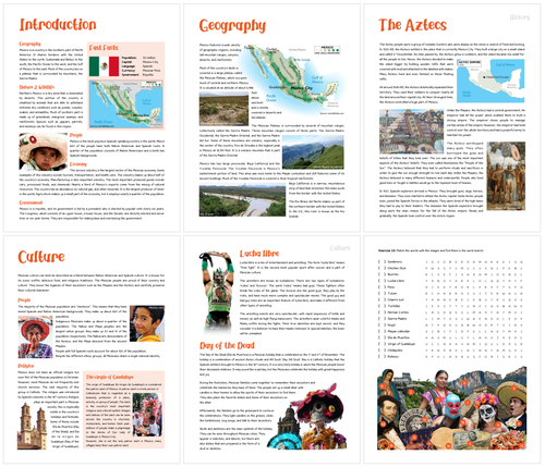 Mexico (country study) | Teaching Resources