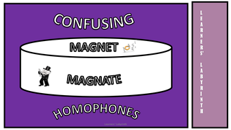 Homophones - Confusing Homophones | Teaching Resources