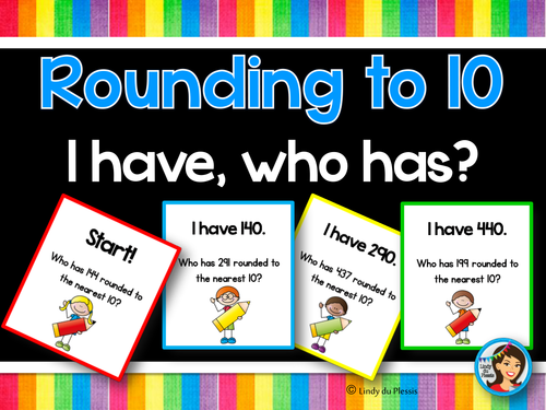 Place Value Game - Round to 10 - 3.NBT.A.1 | Teaching Resources