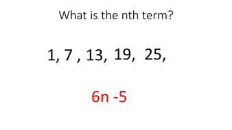 Nth Term Game - Challenge Activity | Teaching Resources