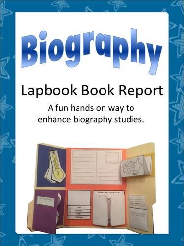 Biography Lap Book and Mini-Books | Teaching Resources
