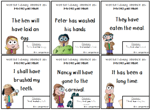 Perfect Tense Board Game | Teaching Resources