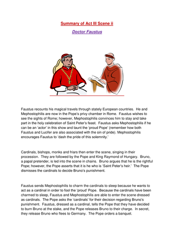 Doctor Faustus | Teaching Resources