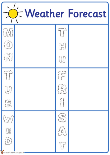 Weather Role Play Pack | Teaching Resources