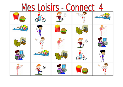 FRENCH - HOBBIES - Mes Loisirs - Worksheets | Teaching Resources