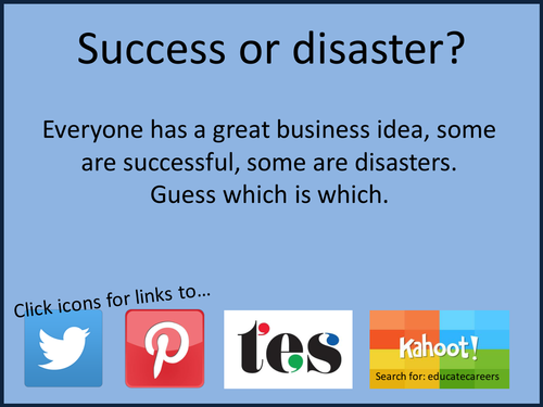 Careers resource- success or disaster by educatecareers - Teaching ...