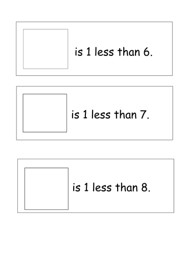 1 more and 1 less Activity Cards (Differentiated) | Teaching Resources