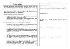 Conservation full lesson | Teaching Resources