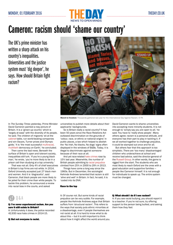 News articles for teaching: Racism | Teaching Resources