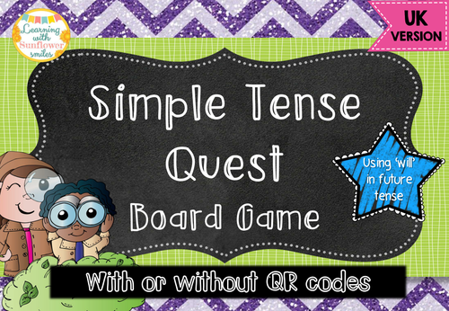 Simple Tense Game | Teaching Resources